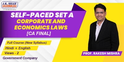 CA Final, Self-Paced SET A : Corporate Laws - Government Company - Prof ...