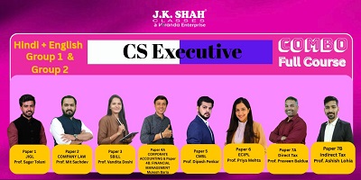 CS Executive, All Subjects(Group 1 & 2) | JK Shah Online