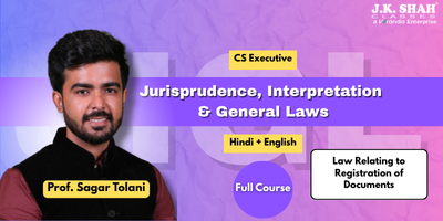CS Executive, Paper 1 - JIGL - Registration Act, 1908 - Prof. Sagar ...