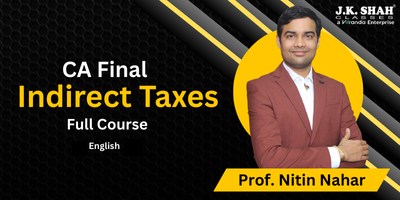 CA Final, Paper 5 - Indirect Tax Laws - Introduction and Supply - Prof ...